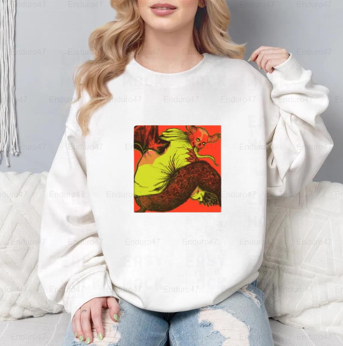 Chidaruma Supernatural Sweatshirt with Dark Anime Manga Vibes, for men ...