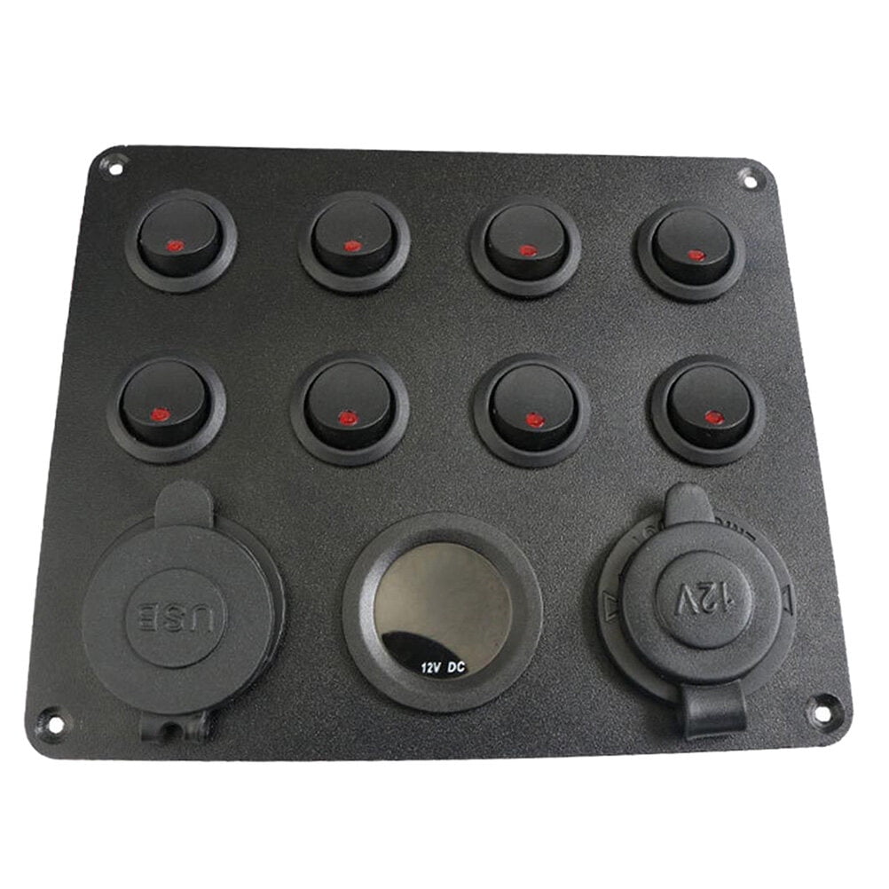 Chidian 1 Set Durable Car Switch Panel Panel Wiring Assembly Car Switch ...