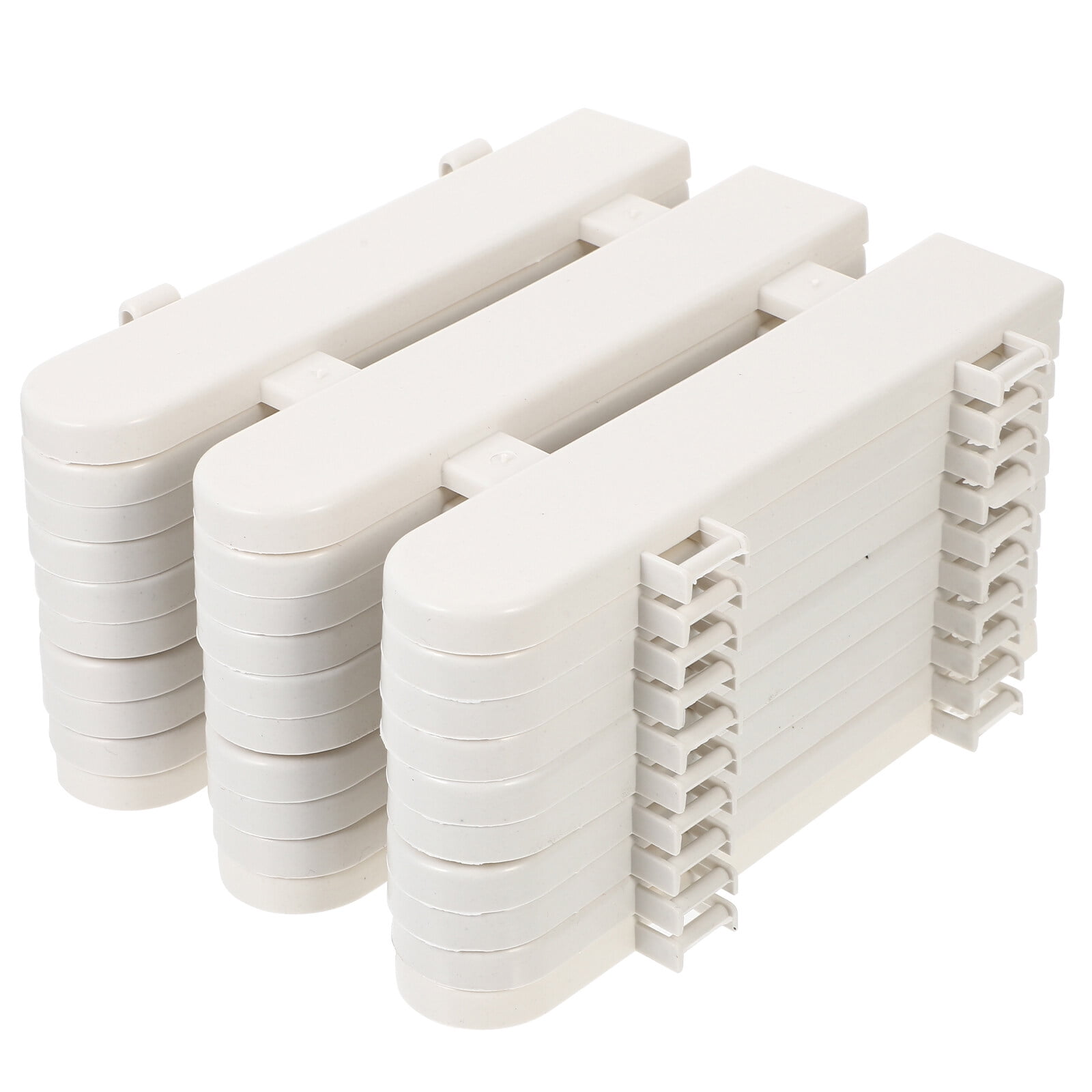 Chidian 10 Pcs Decorative Plastic Picket Fence Display Fence Garden ...