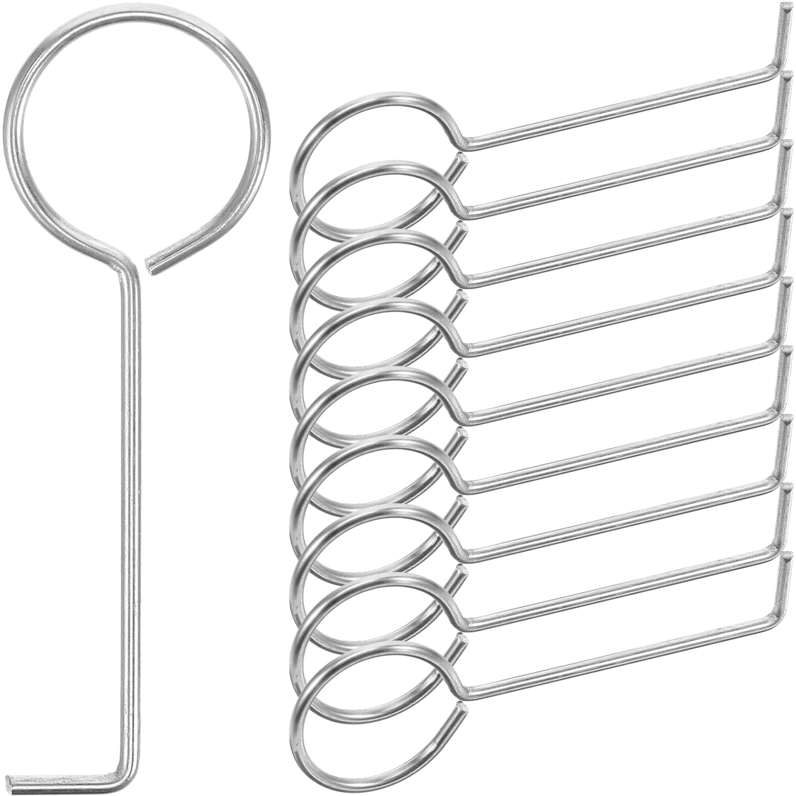 Chidian 10Pcs Shower Drain Hooks Floor Drain Grate Hook Tub Drain ...