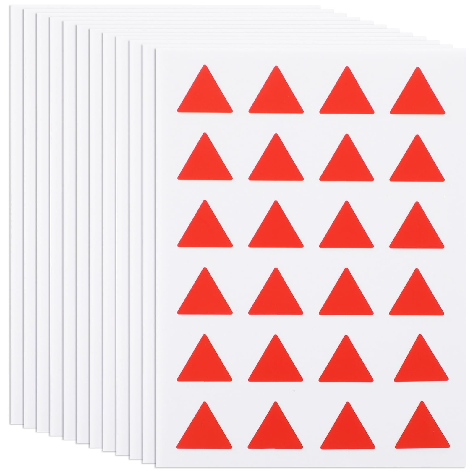 Chidian 12 Sheets of Label Sticker Self-adhesive Label Stickers ...