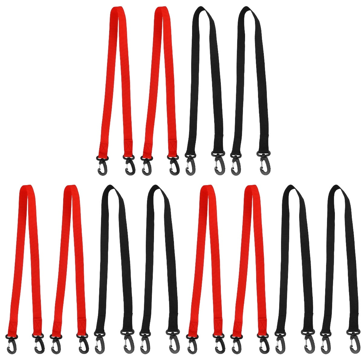 Chidian 12 pcs Snowboard Boot Carrier Straps Ski Boot Easy Carry Strap ...