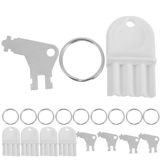 Chidian 2 Sets Paper Towel Dispenser Keys Paper Towel Key Toilet Paper ...