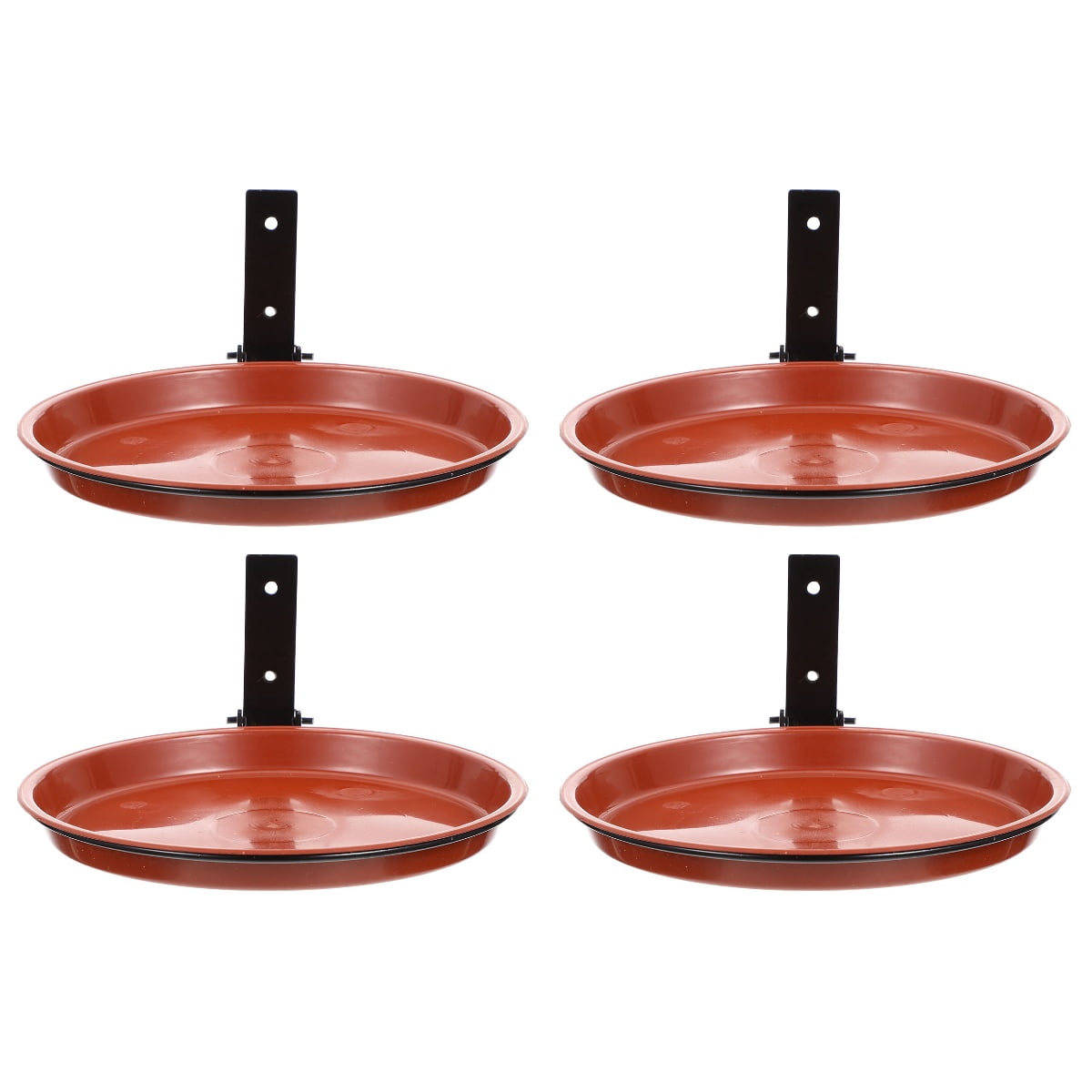 Chidian 2 Sets of Outdoor Bird Trays Multi-function Bird Food Dishes ...