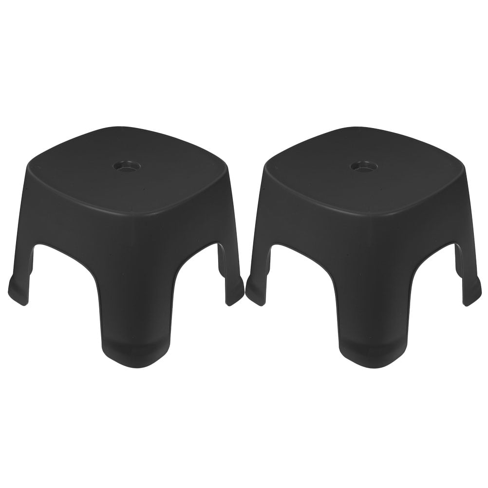 Chidian 2pcs Foot Stool Plastic Toilet Foot Step Stool Nonslip ...