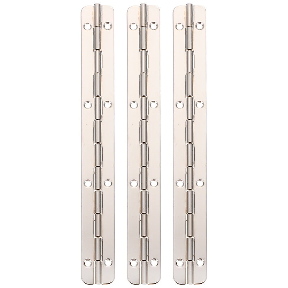 Chidian 3pcs Folding Continuous Hinges 180 Degree Piano Hinge Long ...