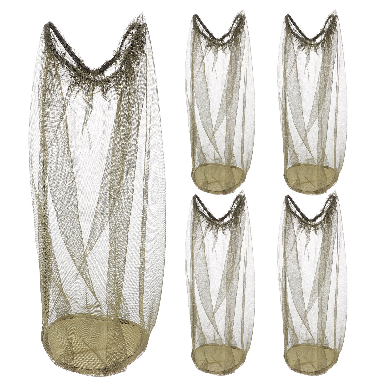 Chidian 5pcs Anti-mosquito Insect Prevention Caps Portable Durable Face ...