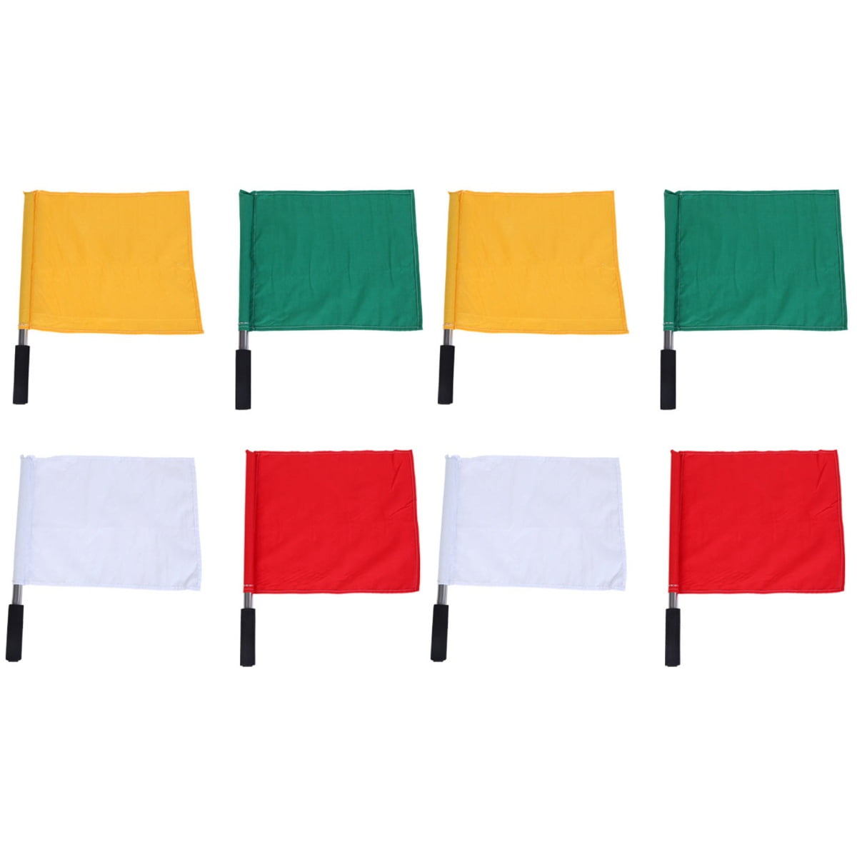Chidian 8 pcs Track and Field Events Referee Flag Match Command Flag ...