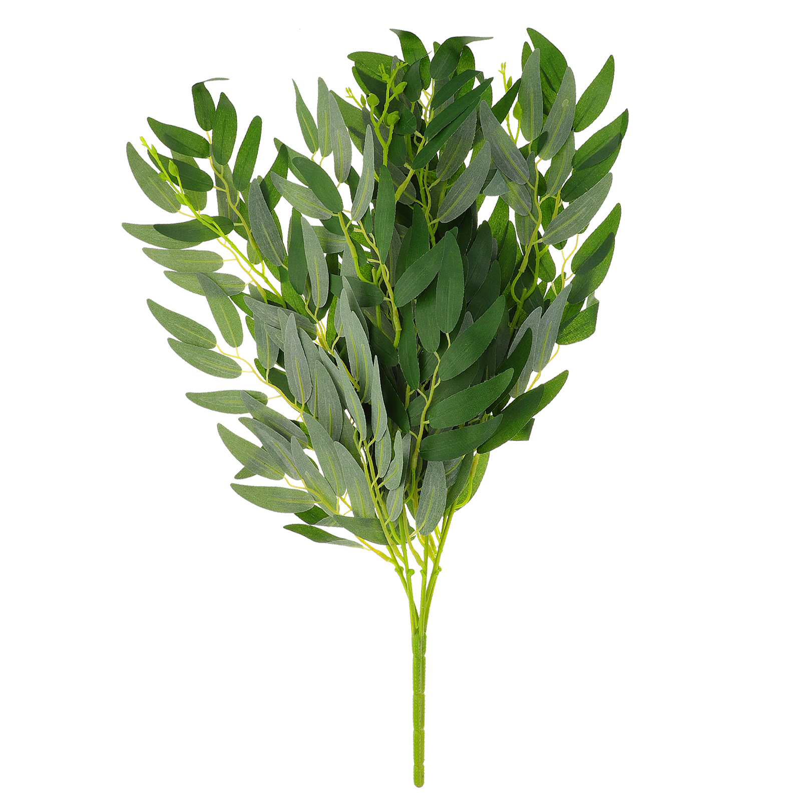 Chidian Artificial Imitation Salix Leaves Stems Artificial Salix Leaves ...
