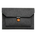 Chidian Black Laptop Pouch Portable Felt Laptop Tablet Bag Computer ...