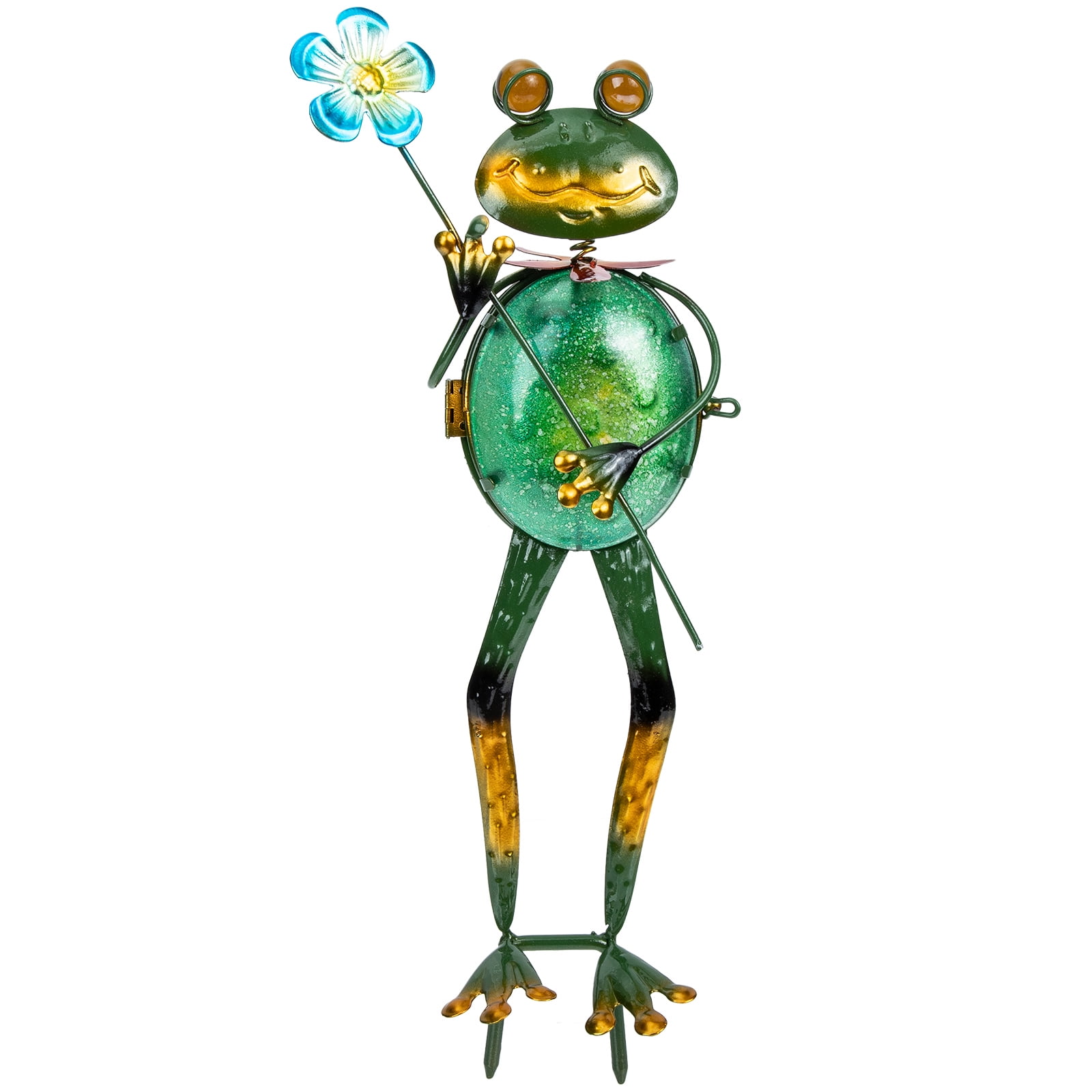 Chidian Courtyard Light Ground Inserted Solar Lamp Creative Frogs ...