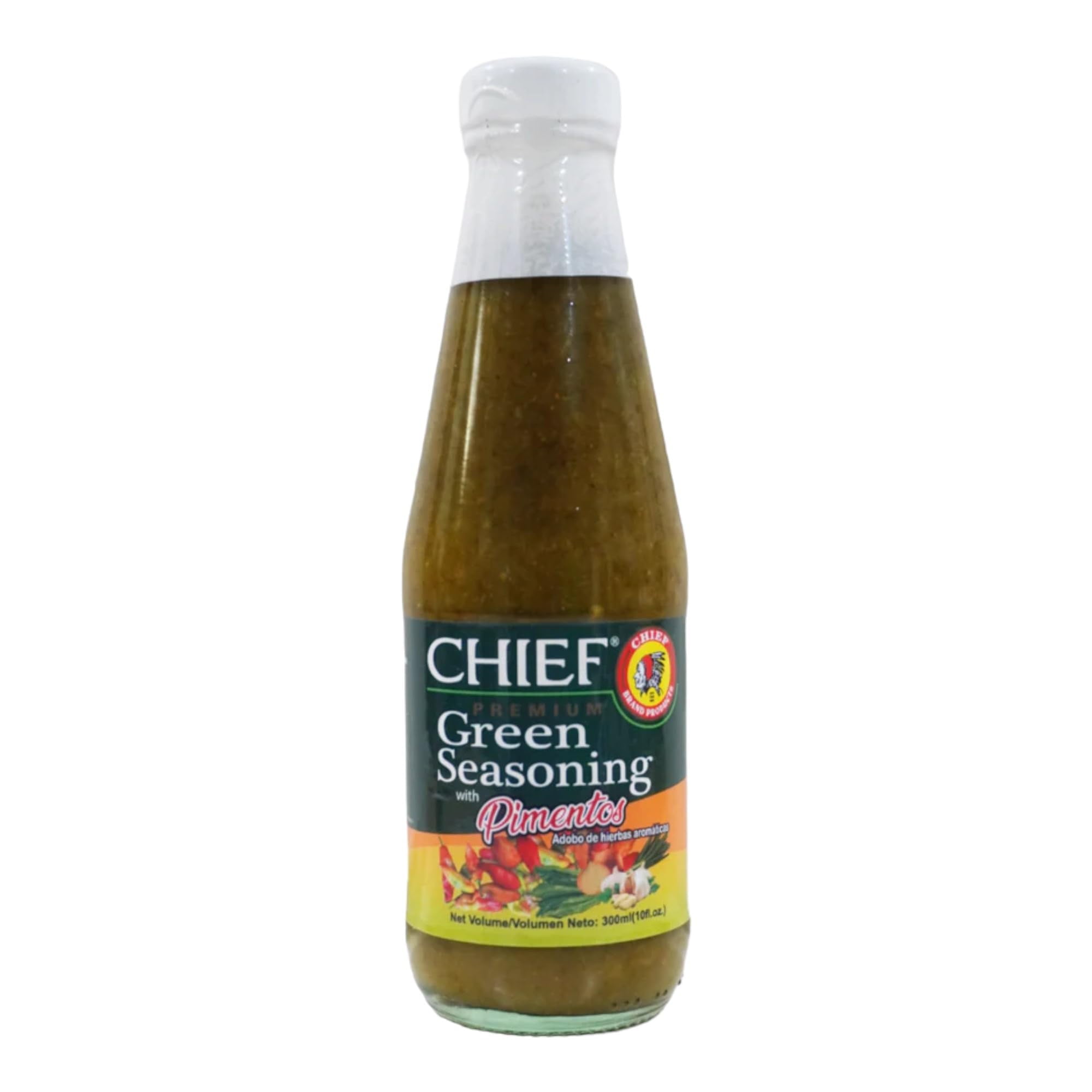 Chief Brand Products Green Seasoning Pimentos 10 oz (1 btl) H1 ...