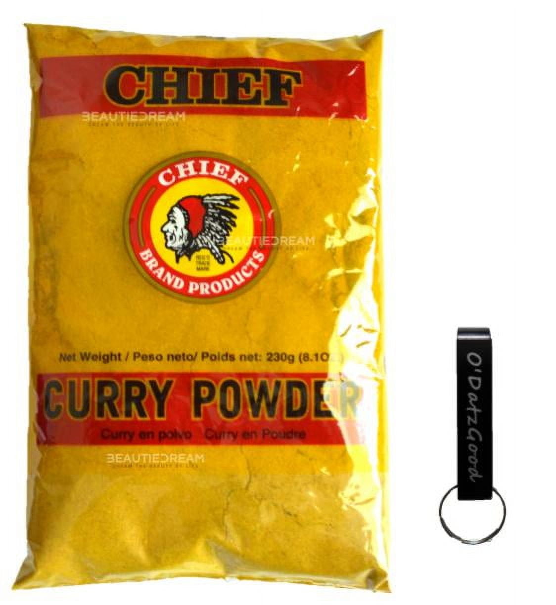 Chief Curry Powder 8 oz (230g) Pack of 1 Packaged w/ ODatzGood ...