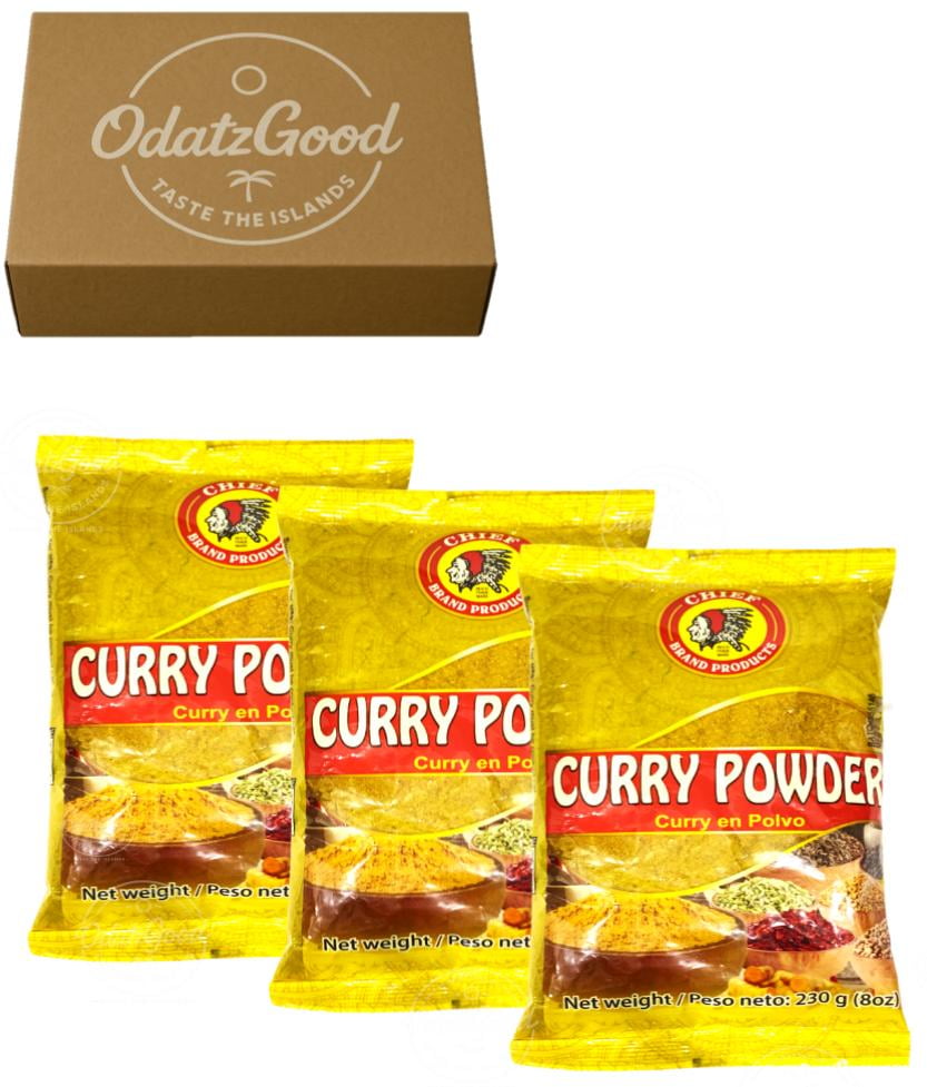 Chief Curry Powder 8oz (230g) 3-Pack – Product of Trinidad & Tobago ...