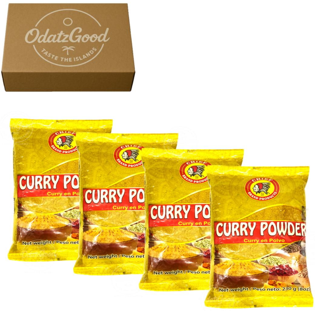 Chief Curry Powder 8oz (230g) 4-Pack – Product of Trinidad & Tobago ...