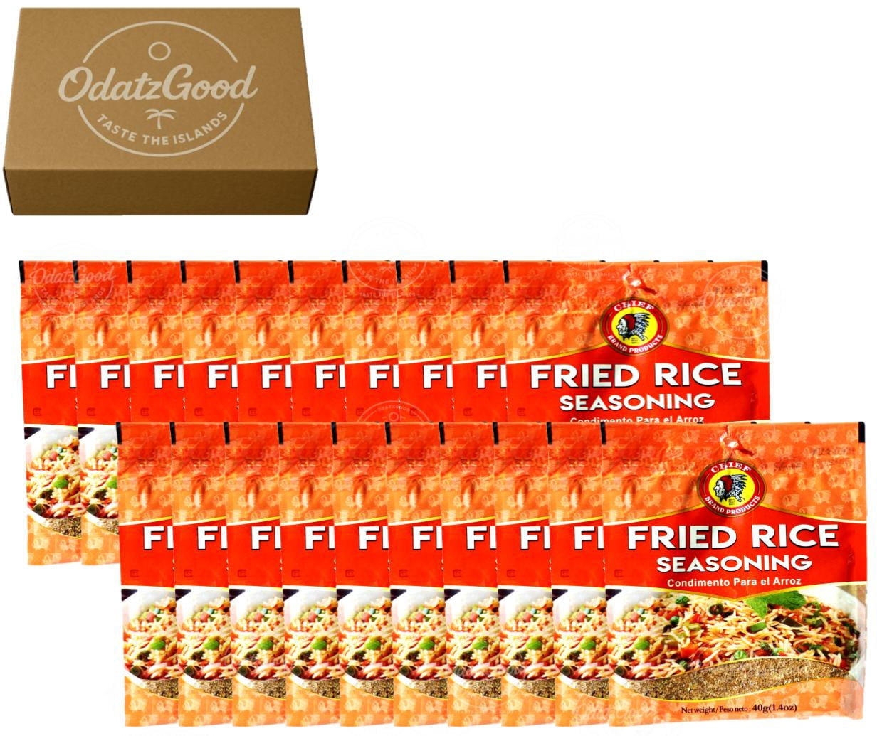 Chief Fried Rice Seasoning 1.4oz (40g) 20-Pack – Product of Trinidad ...