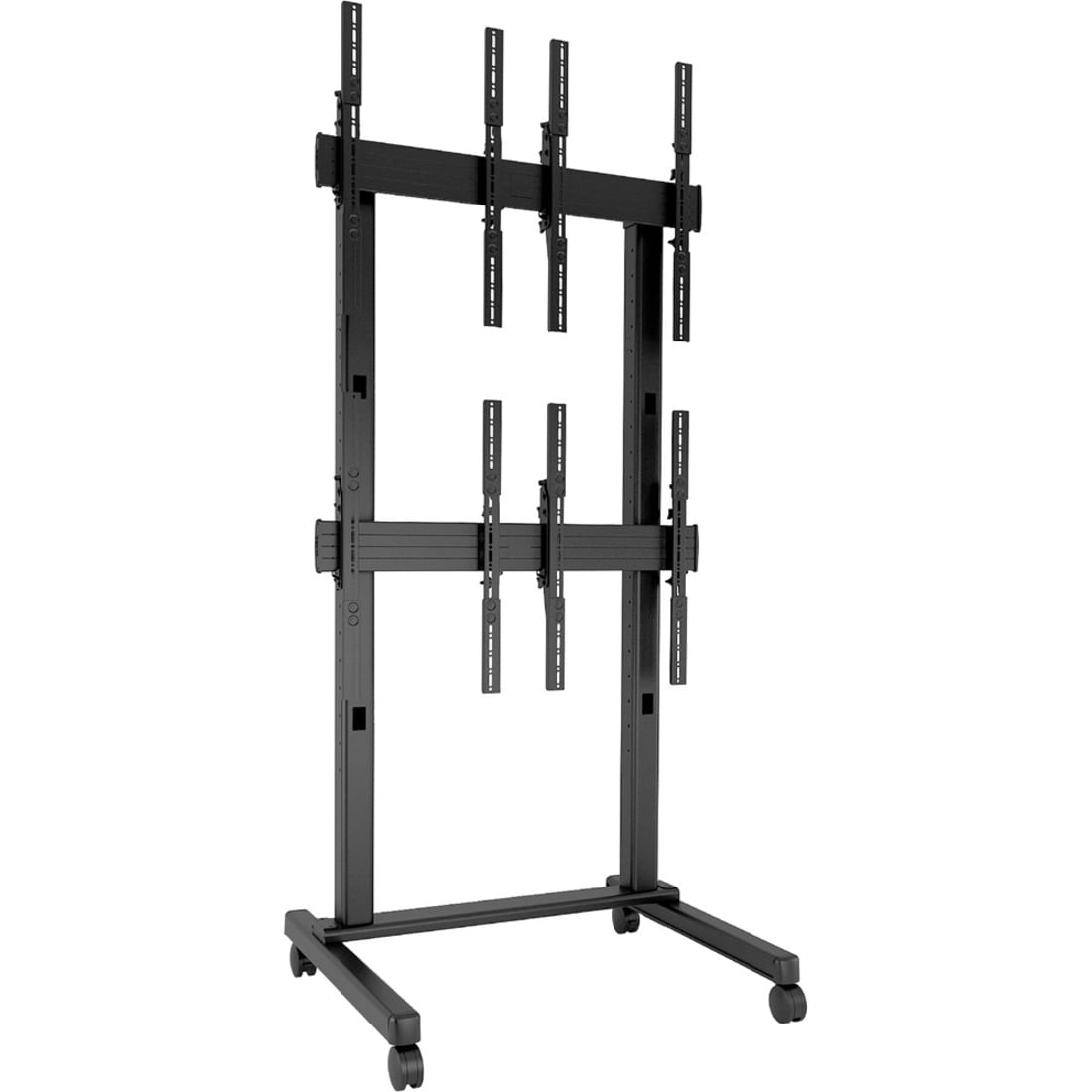 FUSION 2 x 2 Portrait Micro-Adjustable Large Freestanding Video Wall ...