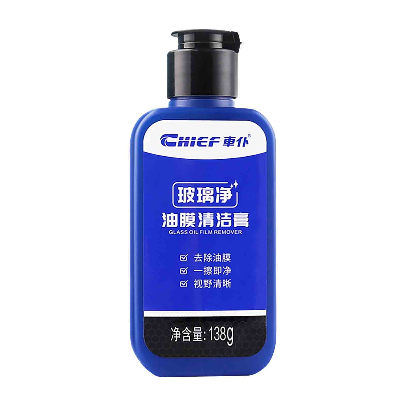 Chief Glass Cleaner & Car Oil Film Cleaning Cream - Anhydrous Cleaning ...