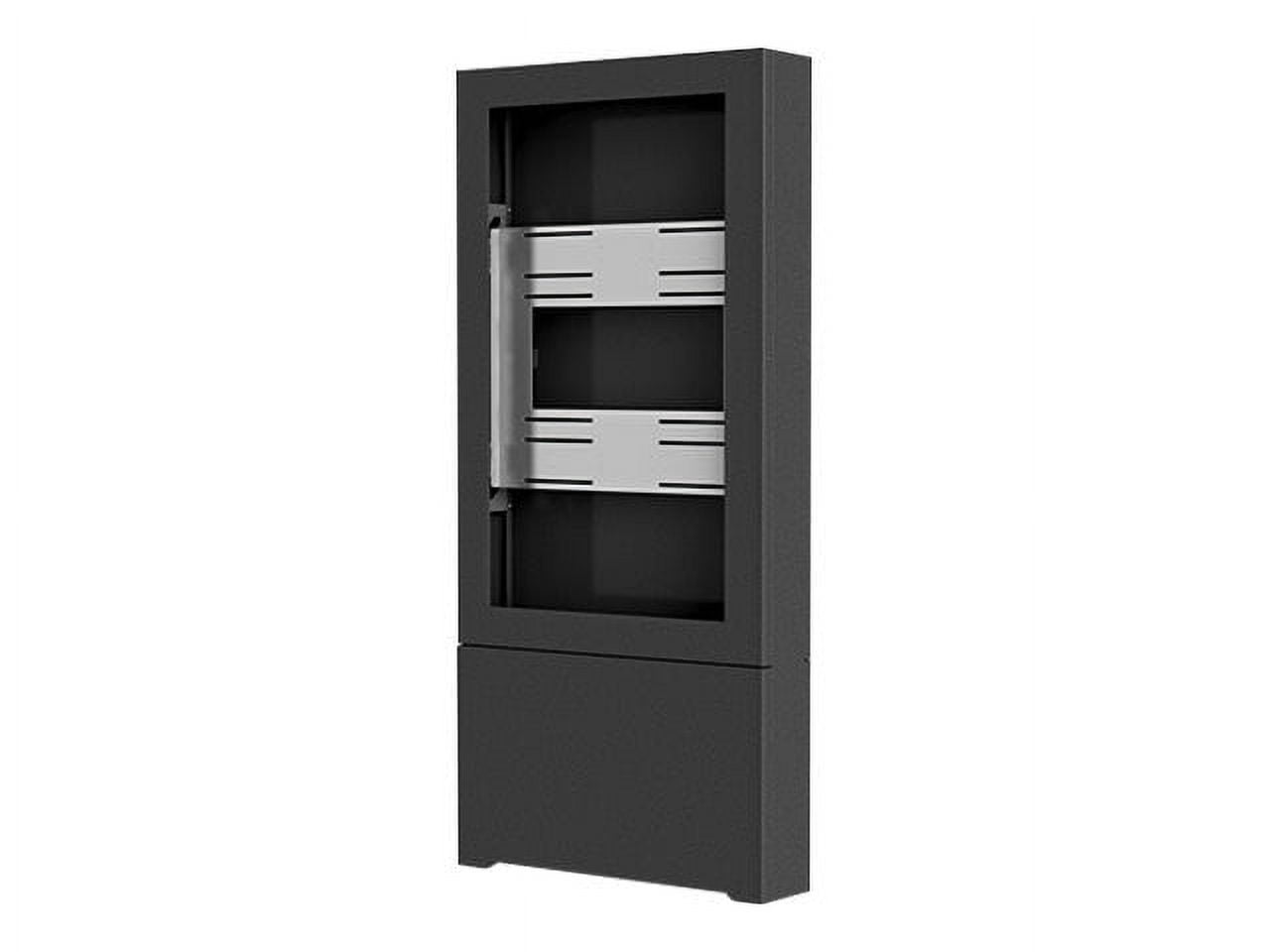 Chief Impact 55" Floor Standing Kiosk - Portrait Orientation - Black ...