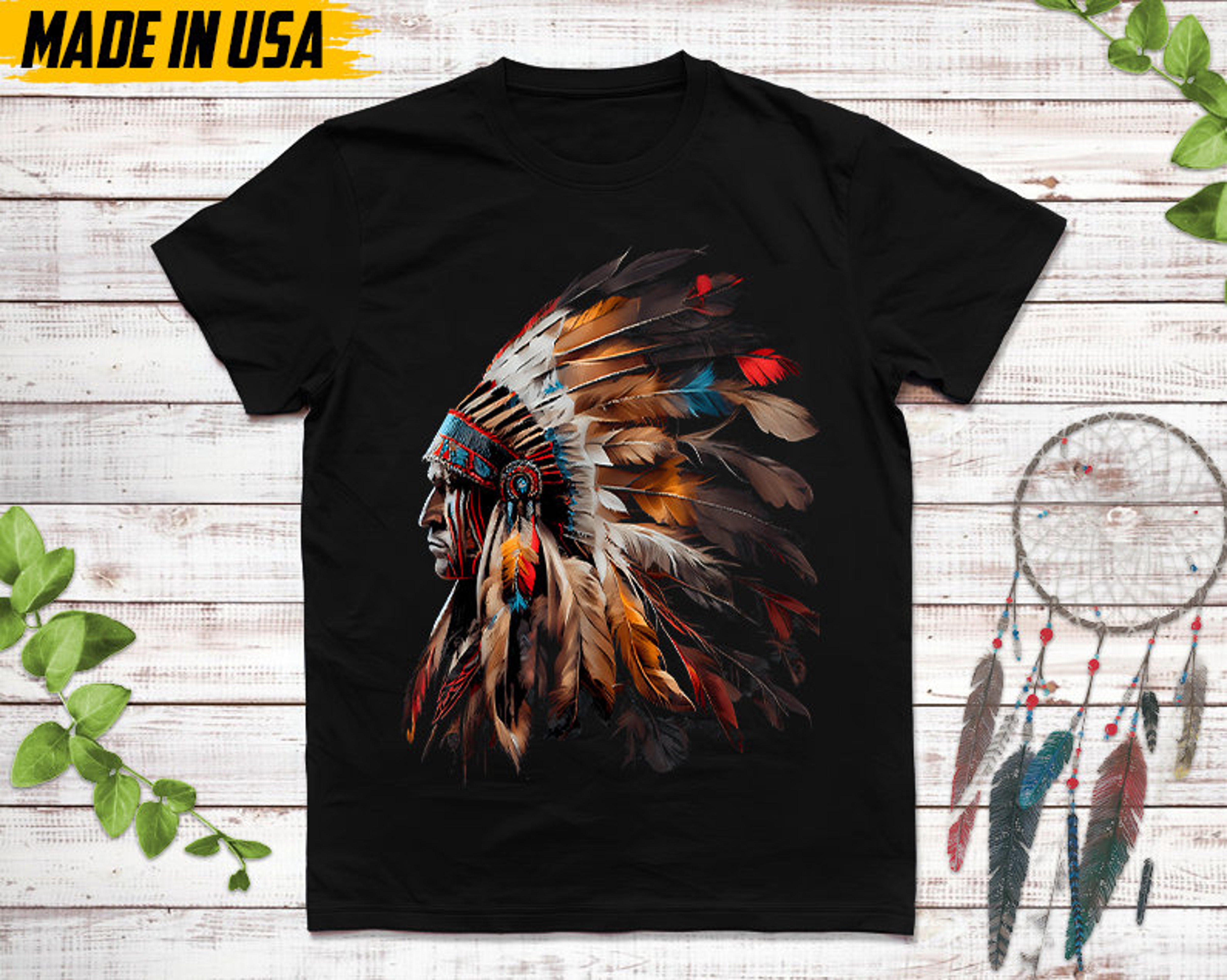 Chief Indian Unisex Shirt, Indigenous Shirt, American Fathers Shirt ...