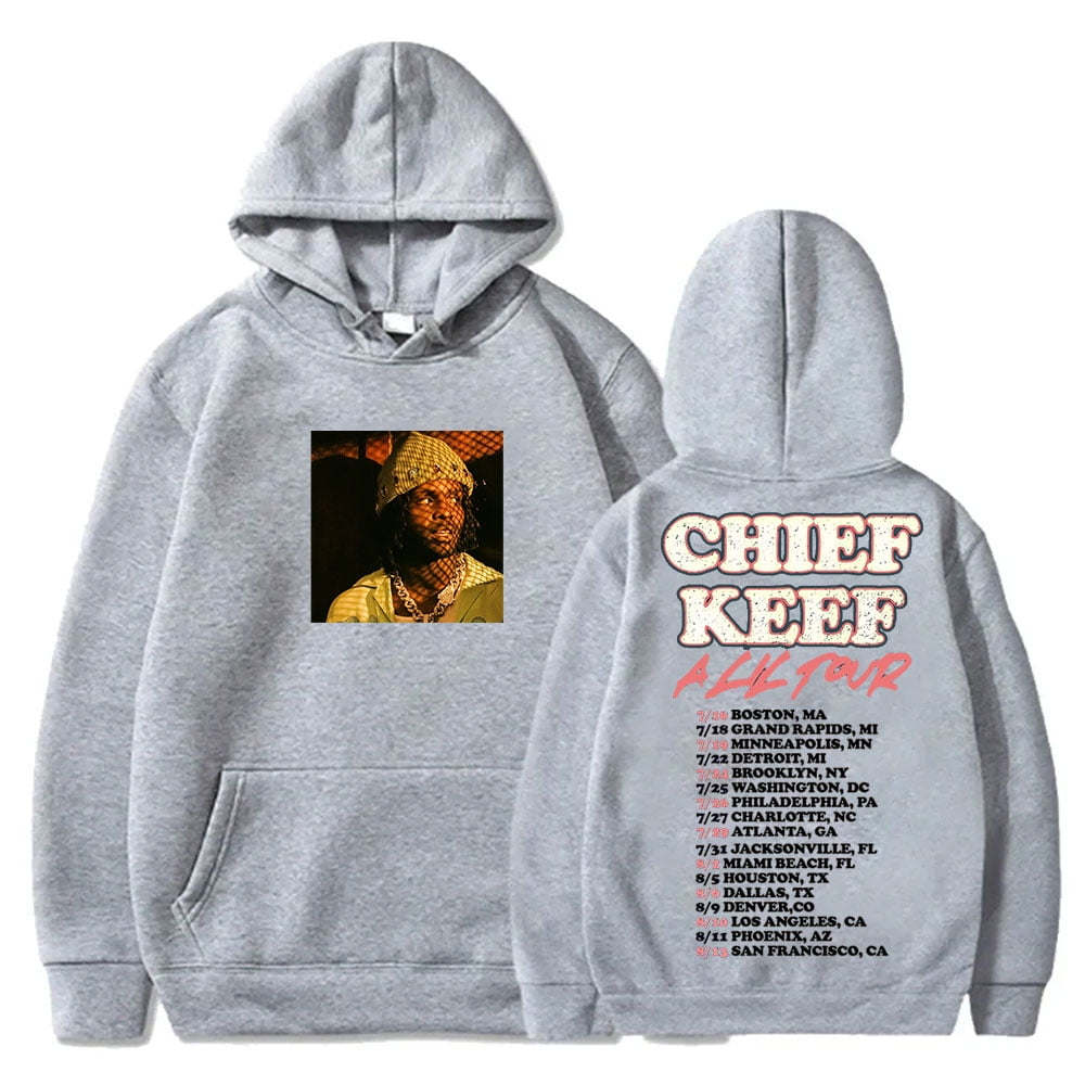 Chief Keef A Lil Tour Merch Hoodies Rapper New Logo Hooded Women Men ...