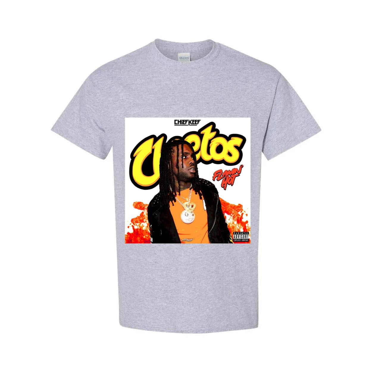 Chief Keef - Flamin hot cheetos T-shirt - Walmart.com