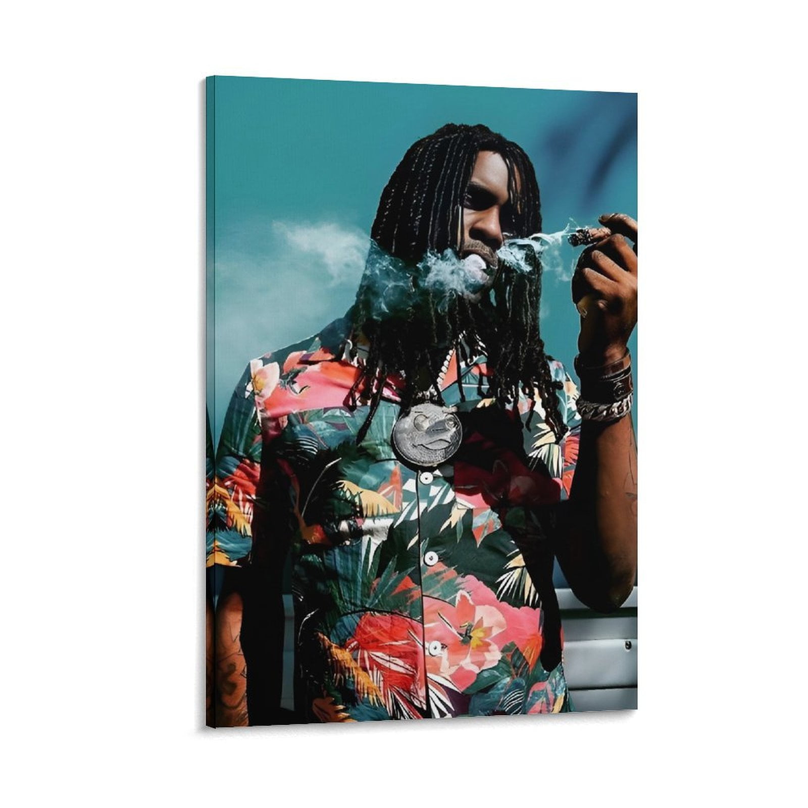 Chief Keef RAPPER Young Singer Art Poster Canvas Wall Art Poster ...