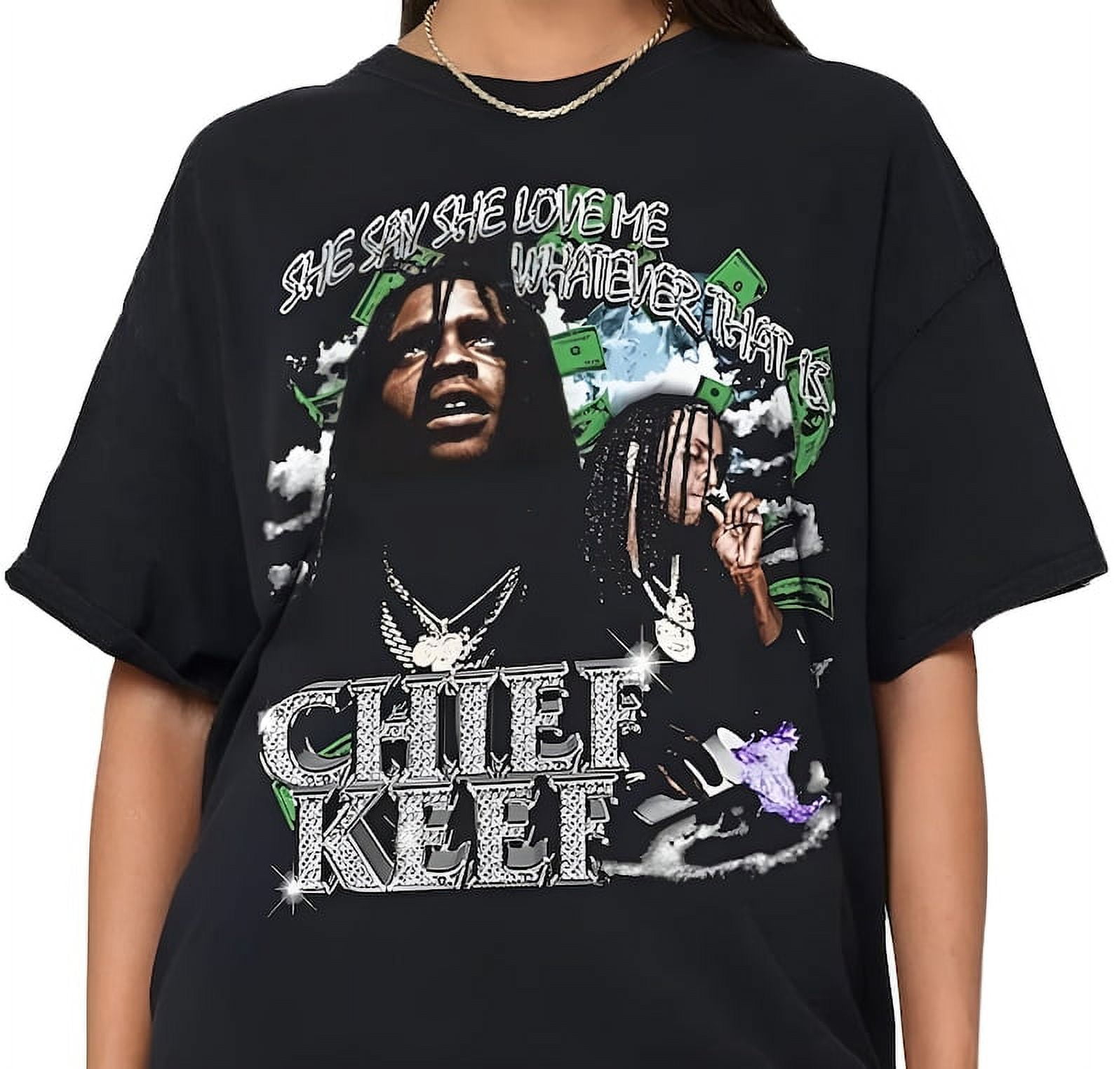 Chief Keef Vintage 90S Shirt Sweatshirt Hoodies, Chief Keef T-Shirt ...