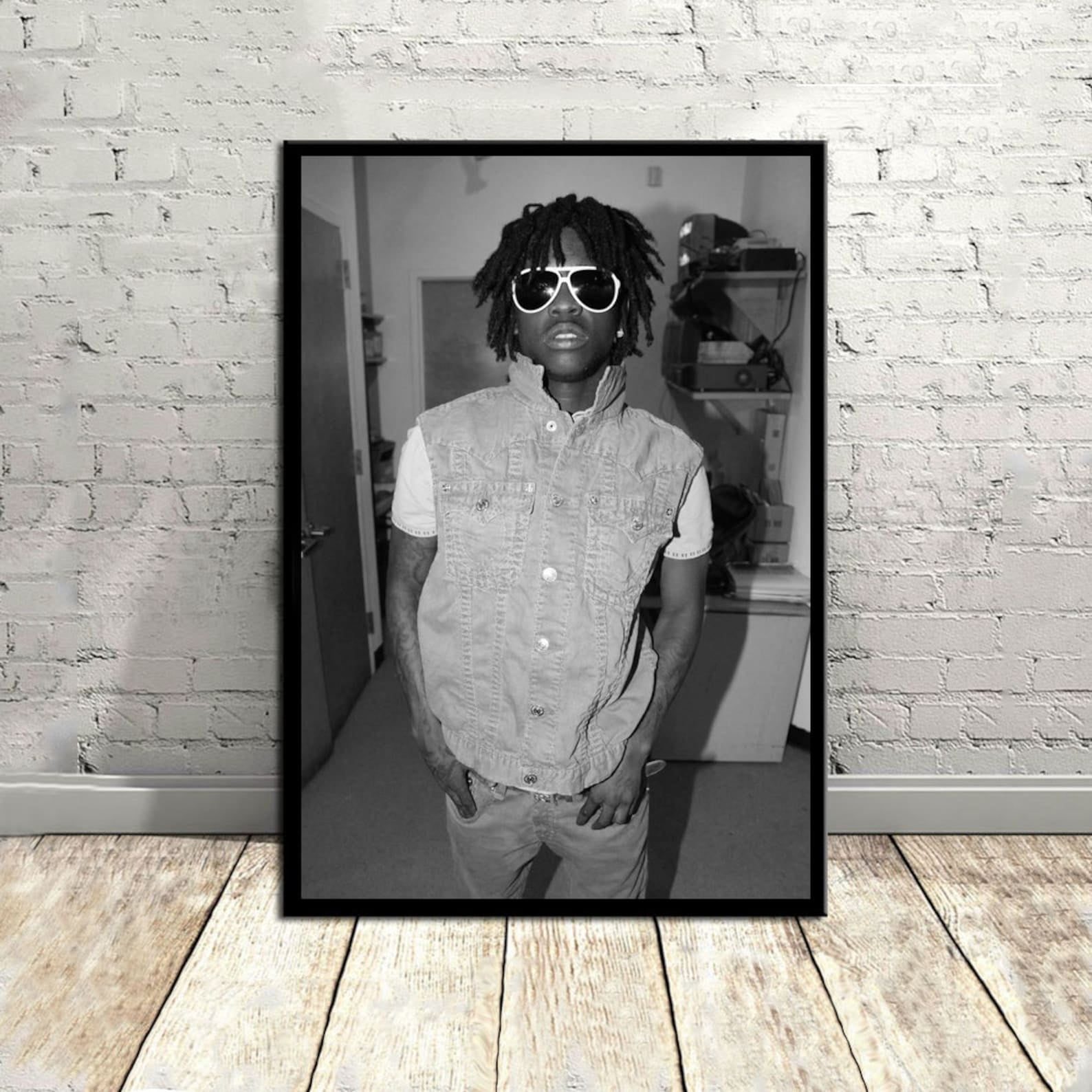 Chief Keef music poster, urban hip hop style photo, rustic urban style ...