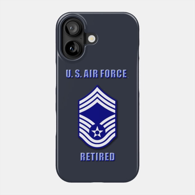 Chief Master Sergeant Themed Case for iPhone 11,12,13,14,15,16,17 Air ...