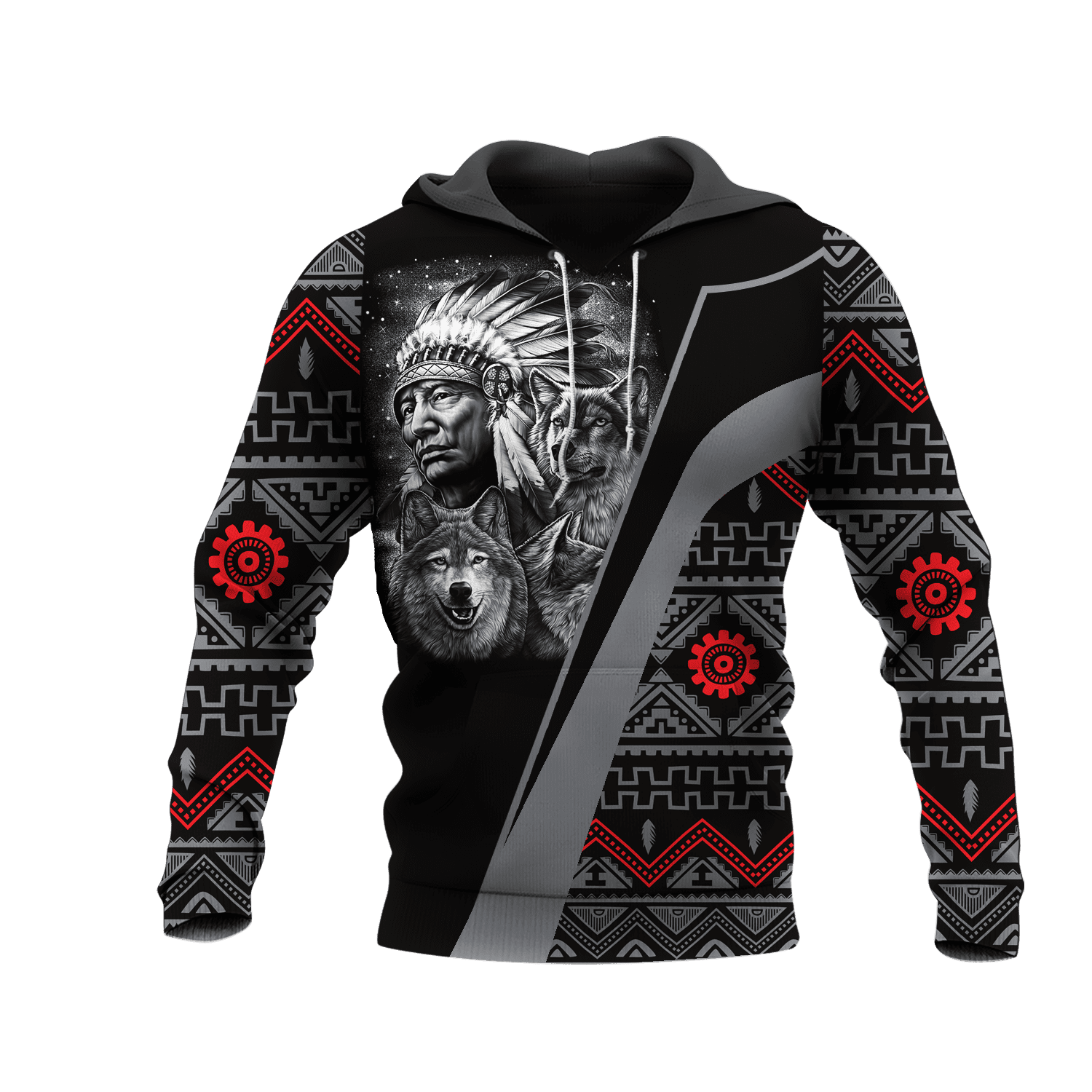 Chief Native American Pride 3D Hoodie 22 - Walmart.com