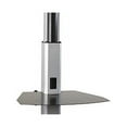 Height-Adjustable Accessory Shelf for Carts and Stands - Black ...