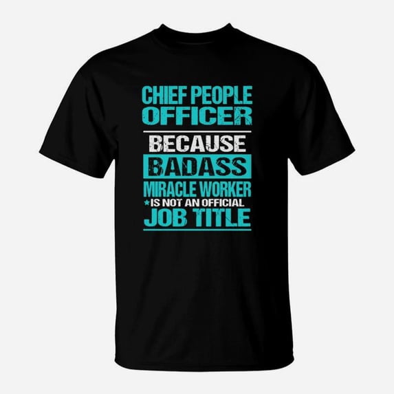Chief People Officer TShirt - Walmart.com