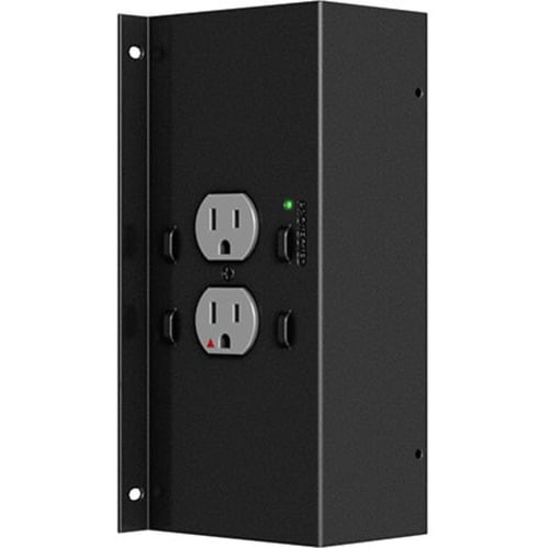 Chief Proximity Two Outlet In-Wall Power Box Kit, Black - Walmart.com