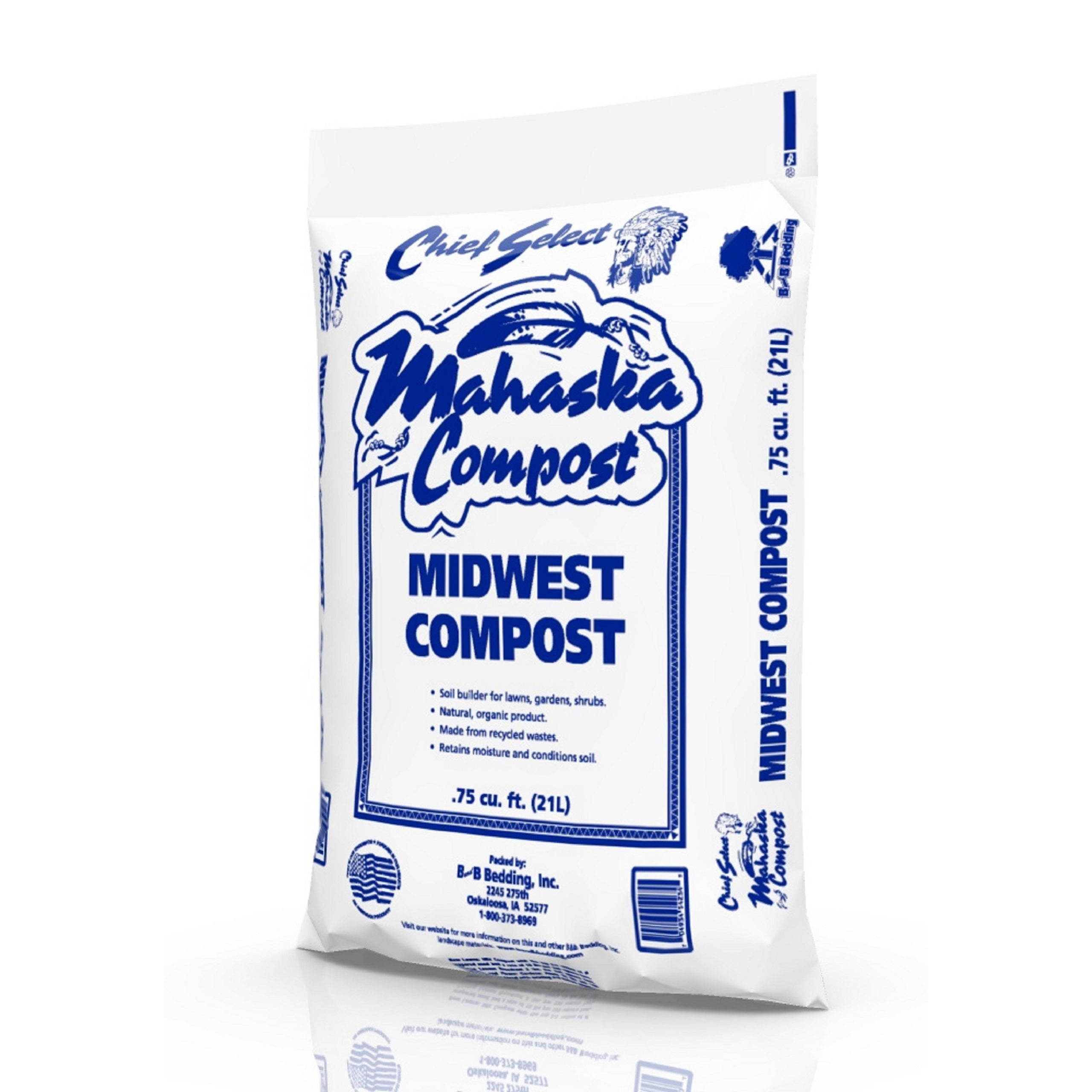 Chief Select Mahaska Midwest Compost 0.75 Ft - Walmart.com