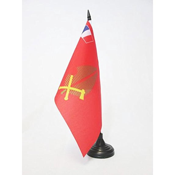 Chiefdom of Alo Table Flag 5'' x 8'' plastic stick and base - Walmart.com