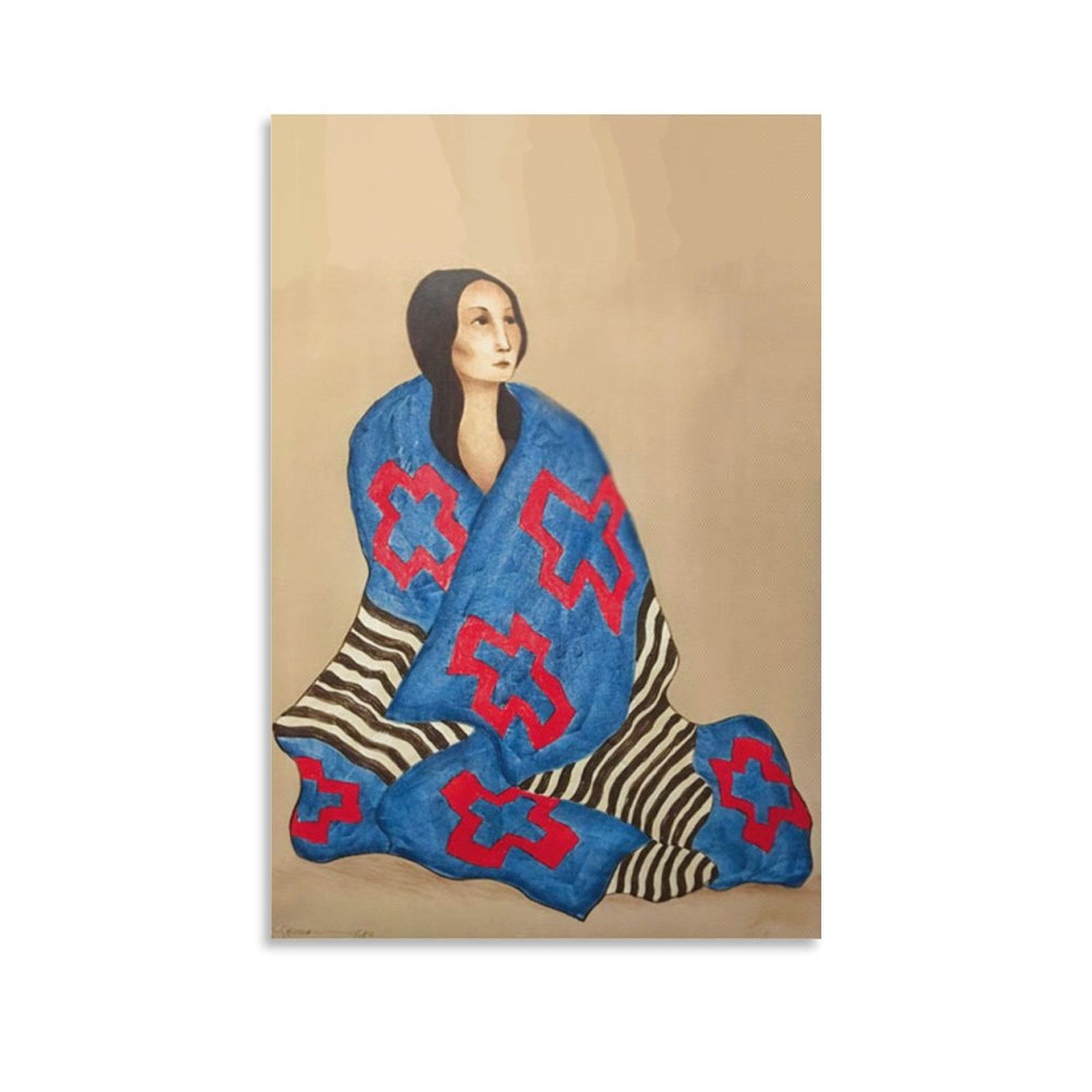 Chiefs Blanket State 1980 by R.C. Gorman Artworks Picture Print Poster ...