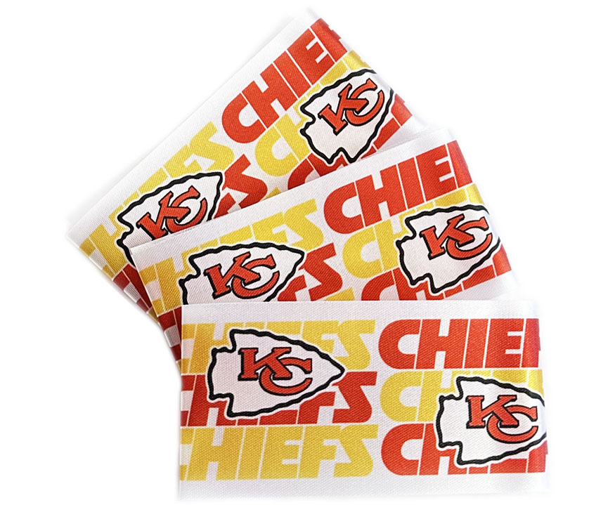 Chiefs Printed Ribbon 2 5 Inch Width 9 Feet Walmart