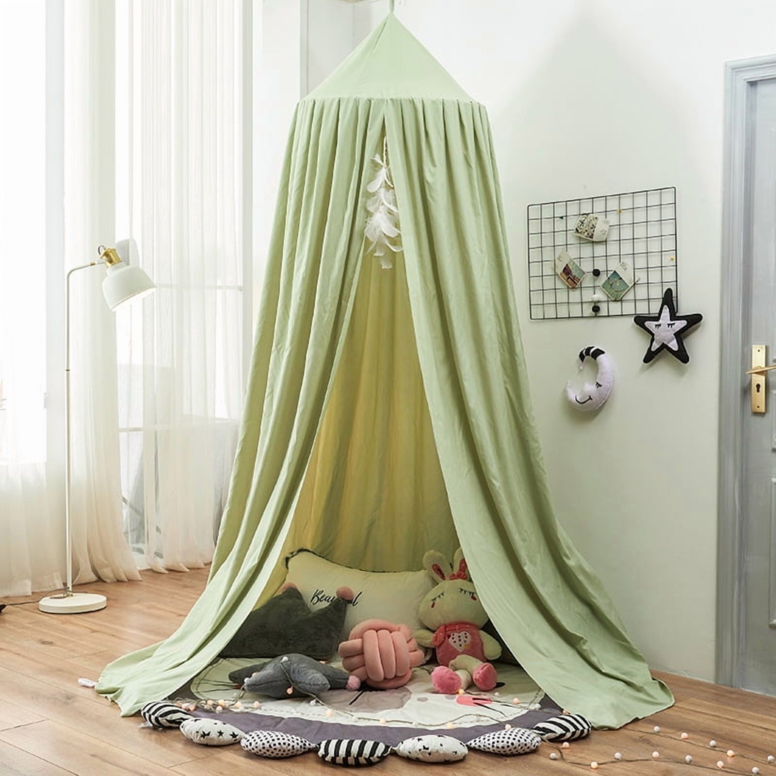 Chiffon Canopy Bed Tent – Mosquito Net Curtain for Sleeping, Gaming or ...
