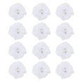 Chiffon Flowers Rhinestone Pearl Sewing Fabric Flowers Artificial ...