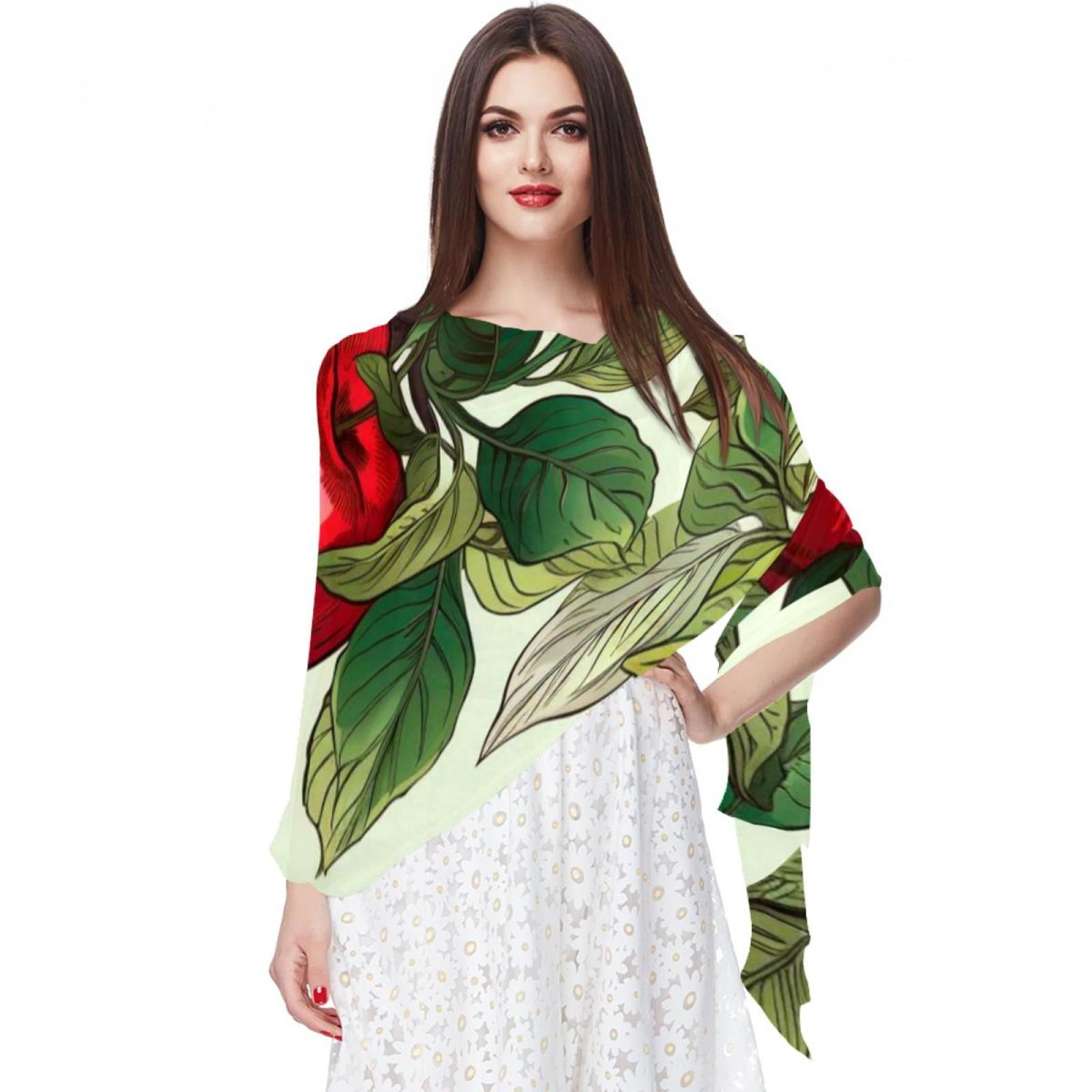 Chiffon Head Scarf for Women - Translucent, Light, Breathable Silk ...