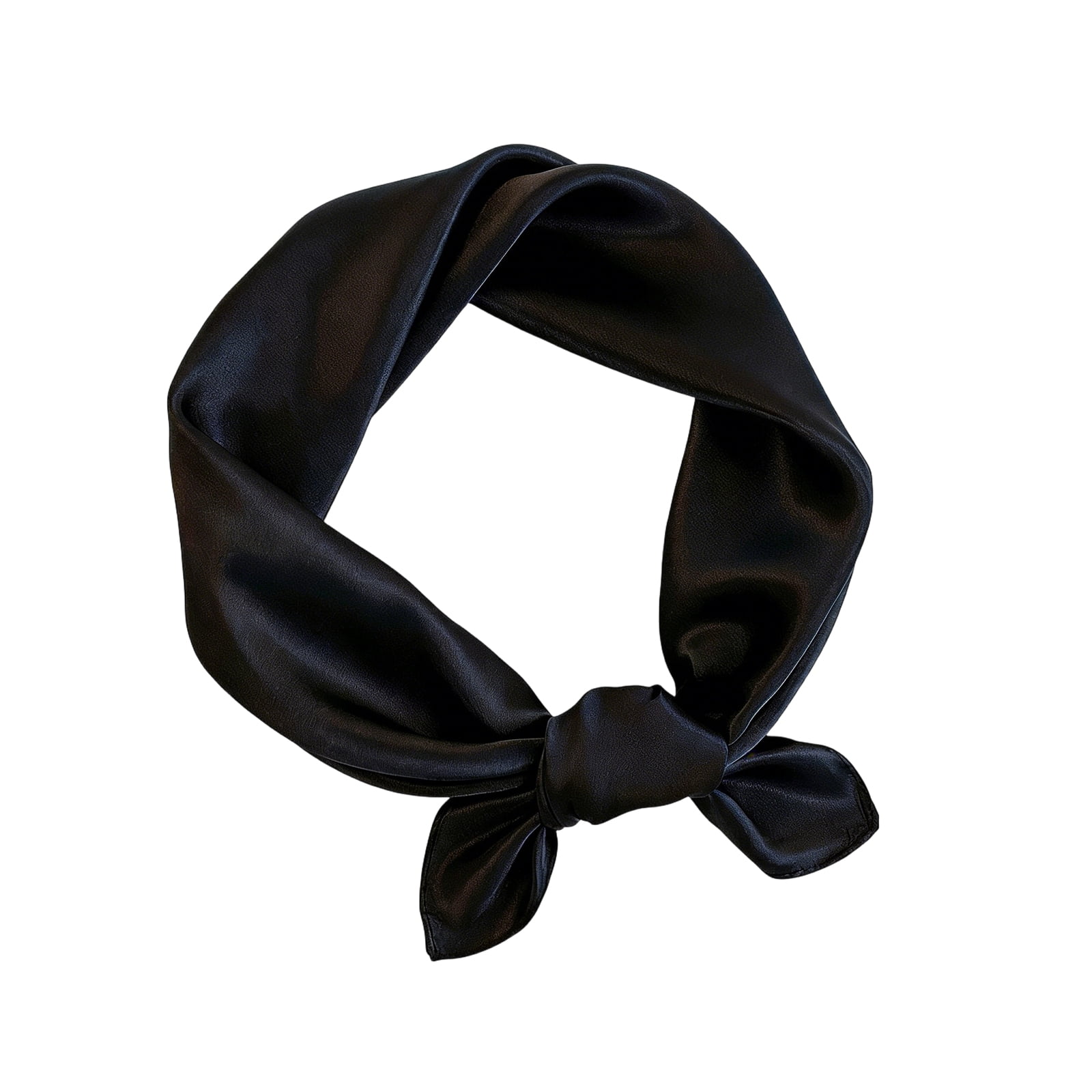 Chiffon Scarf Square Ribbon Neck Scarf Satin Scarf Handkerchief for ...