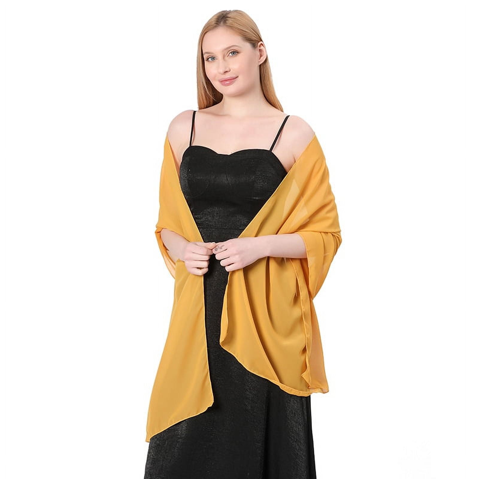 Chiffon Shawls Scarves Wraps for Bridal Wedding Party Evening Dress and ...