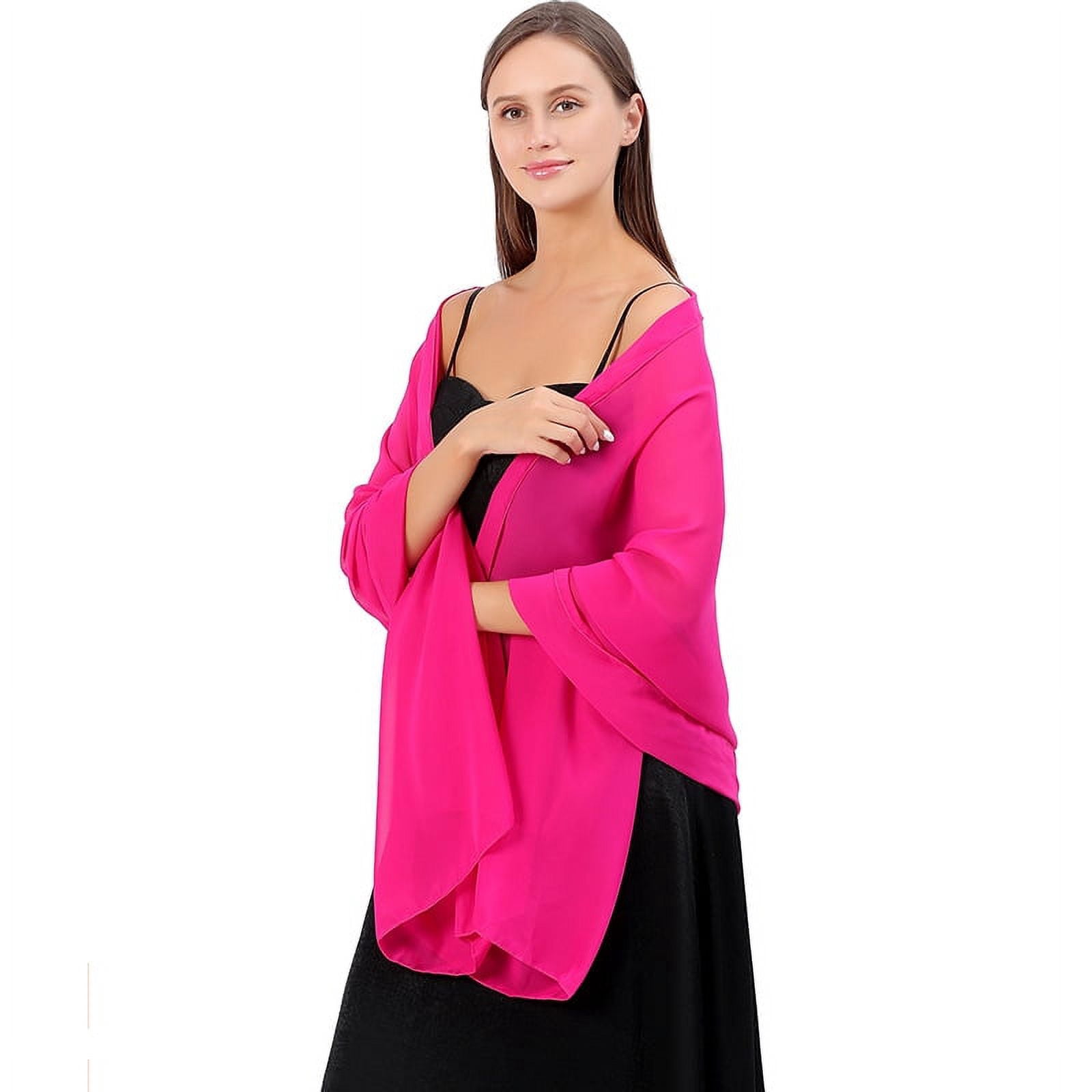 Chiffon Shawls Scarves Wraps for Bridal Wedding Party Evening Dress and ...
