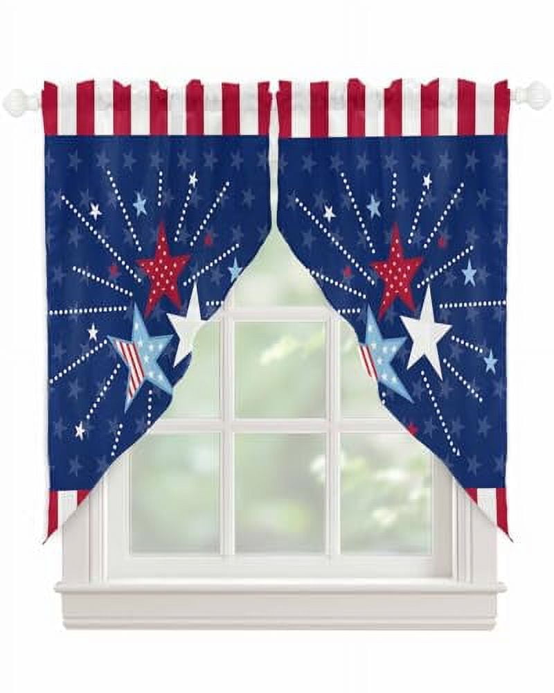 Chiffon Swag Valance Curtain Swag Valance Kitchen Curtains Independence ...