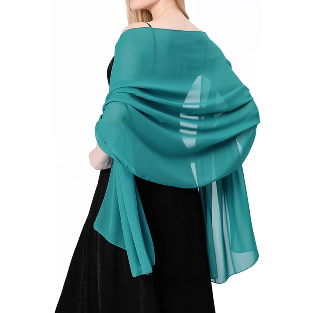 Chiffon ladies' scarves, bride bridesmaid dress shawls, formal dinner ...