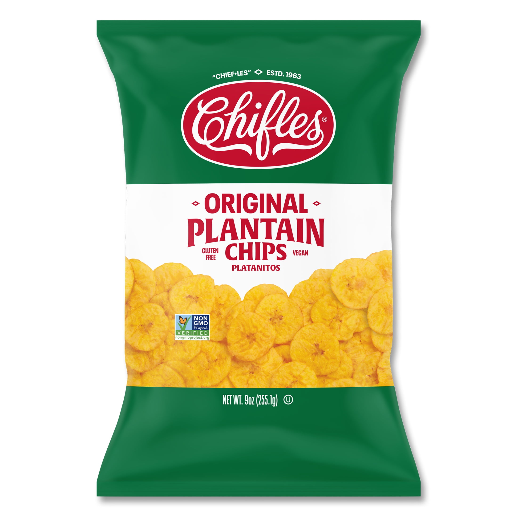 Chifles Original Plantain Chips, 9 oz - Walmart.com