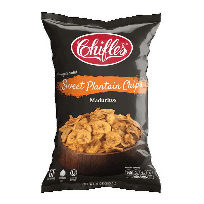 Chifles Sweet Plantain Chips, Everyday Healthy Snack, Natural, Gluten ...