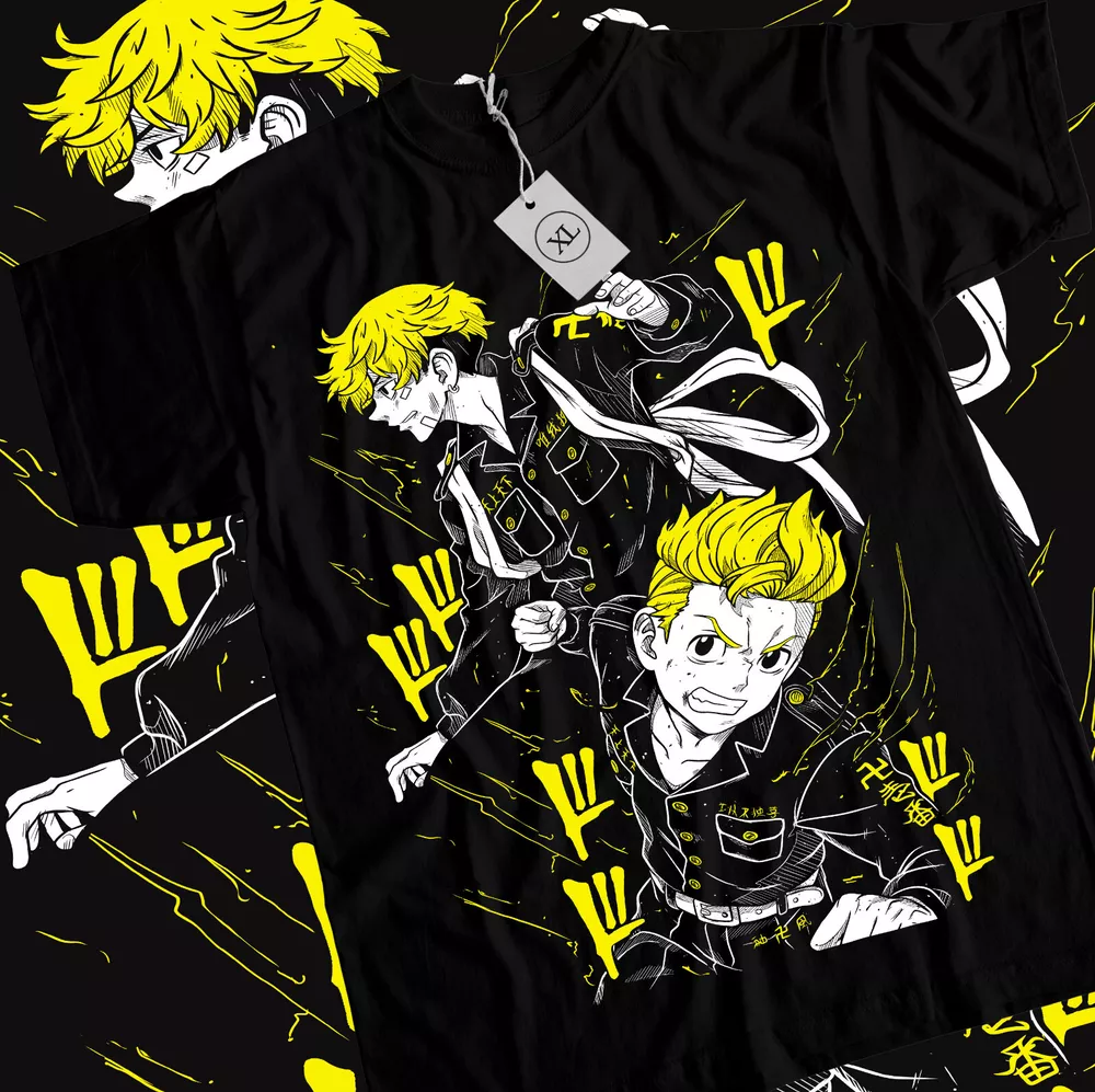 Chifuyu Matsuno T-Shirt Tokyo Revengers Anime Mikey Draken Takemichi ...