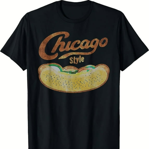 Chigo StY1Le Hot Dog Di T-S1Hirt T-S1Hirt - Walmart.com